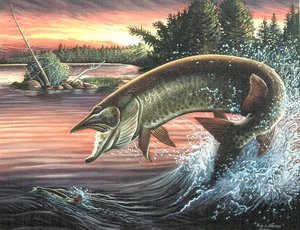 musky fishing custom lures